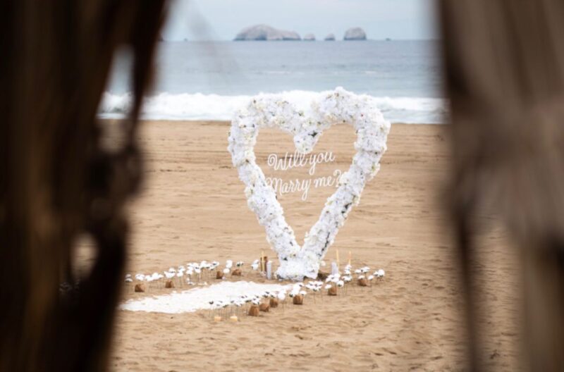 Ixtapa - Pedida de Mano Letras Gigantes "MARRY ME"